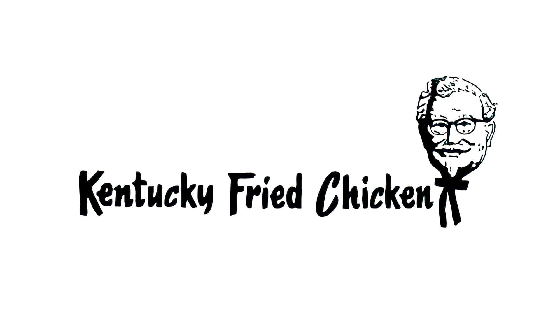 What was the first KFC logo?