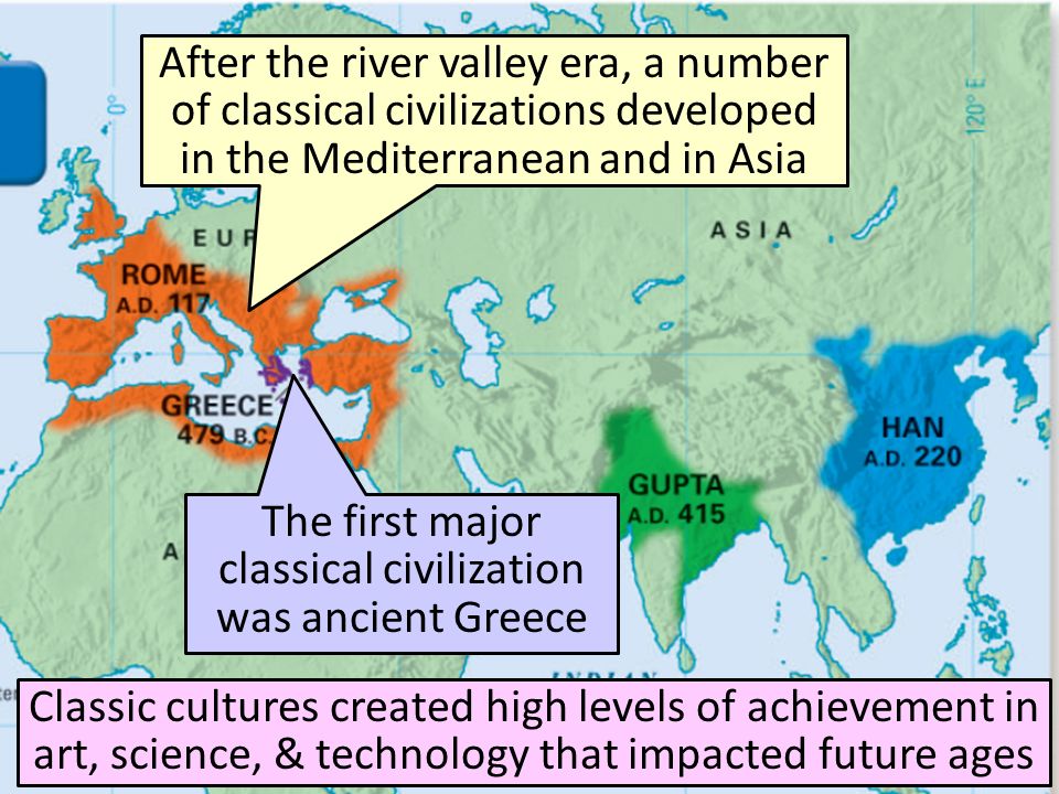 What was the first major civilization in Greece?