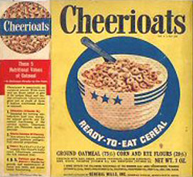 What was the original name of Cheerios before it was changed in 1945?