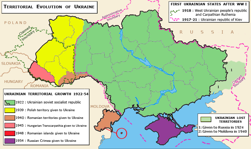 What was Ukraine called before 1917?