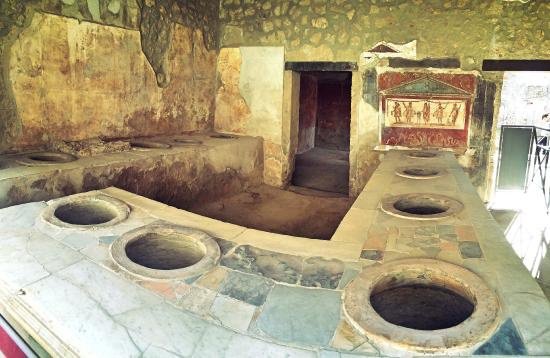 What were Roman restaurants called?