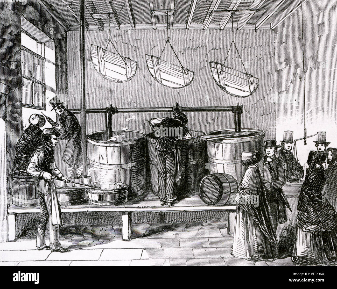 What were soup kitchens during the famine?