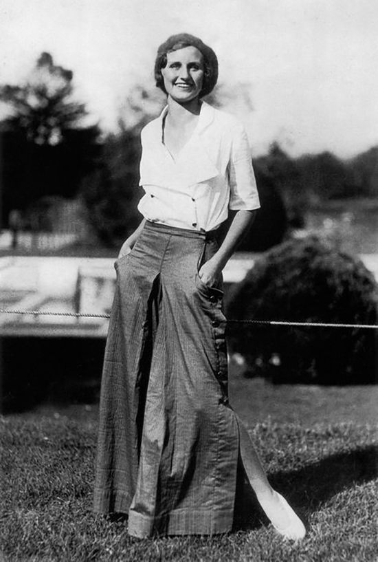 What year were culottes popular?