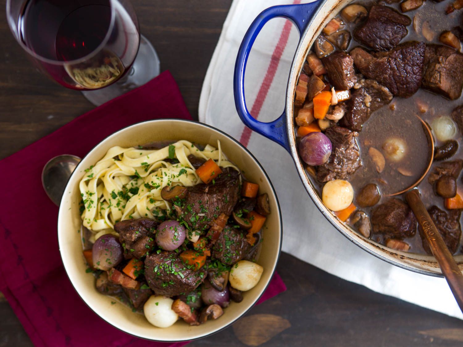 What's a good red wine for Beef Bourguignon?