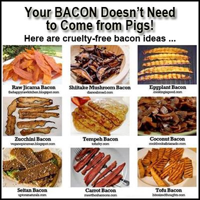 What's a healthy substitute for bacon?