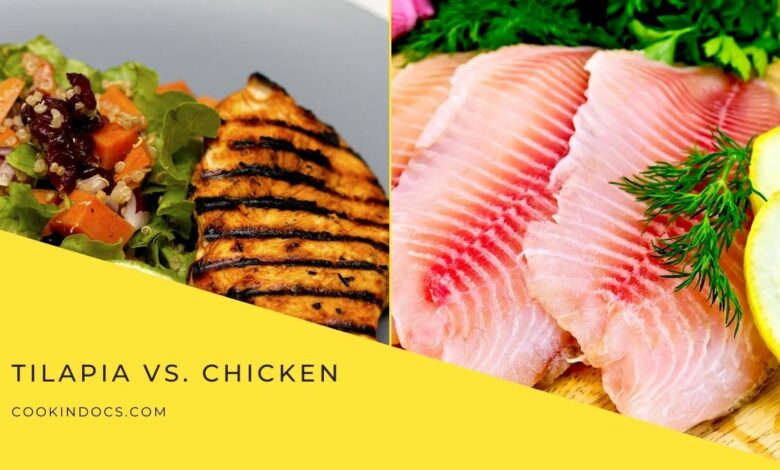 What's healthier chicken or tilapia?