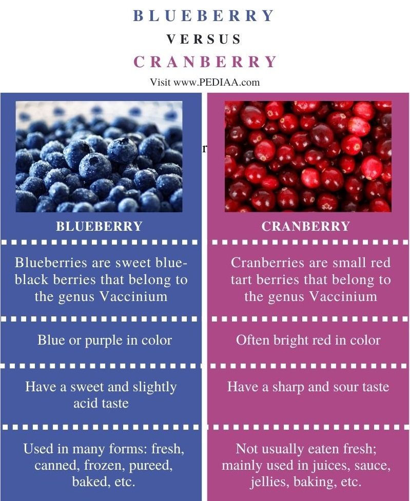 What's healthier cranberries or blueberries?