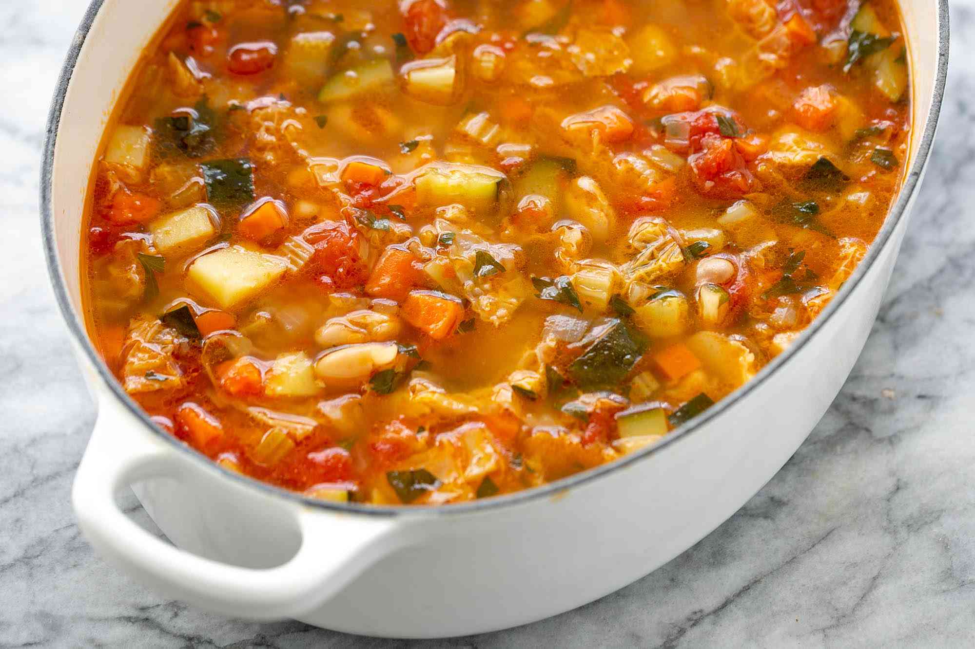 What's Minestrone Soup made of?