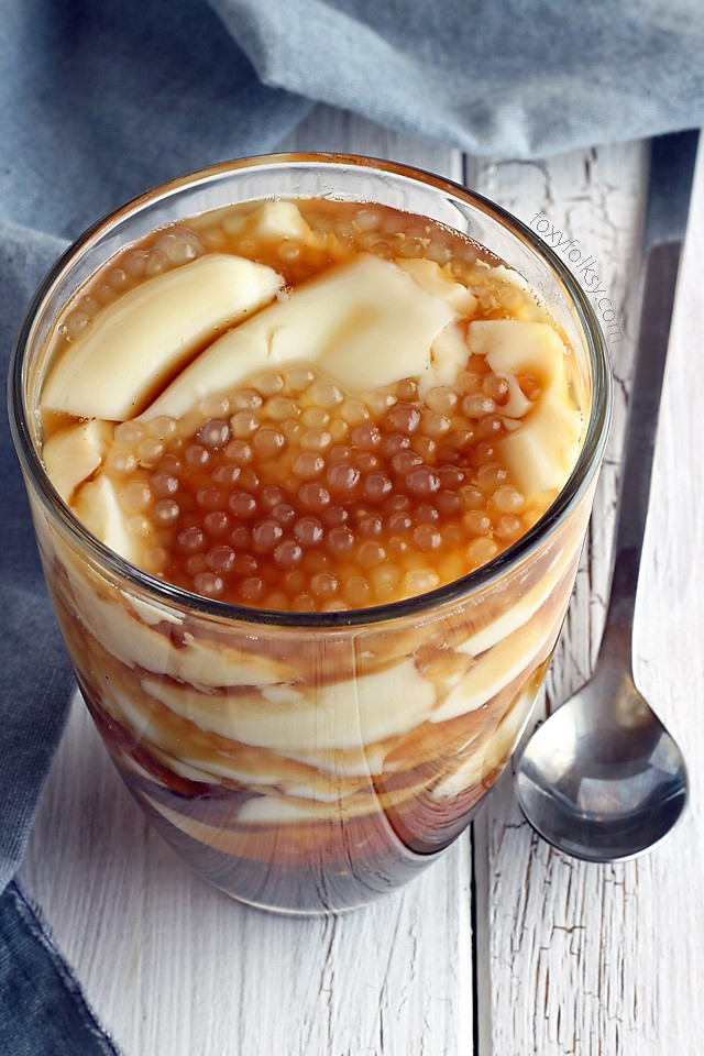 What's taho made of?