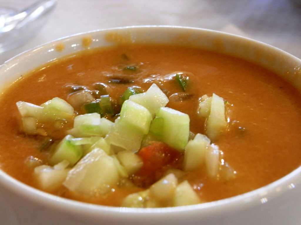 What's the definition of gazpacho?