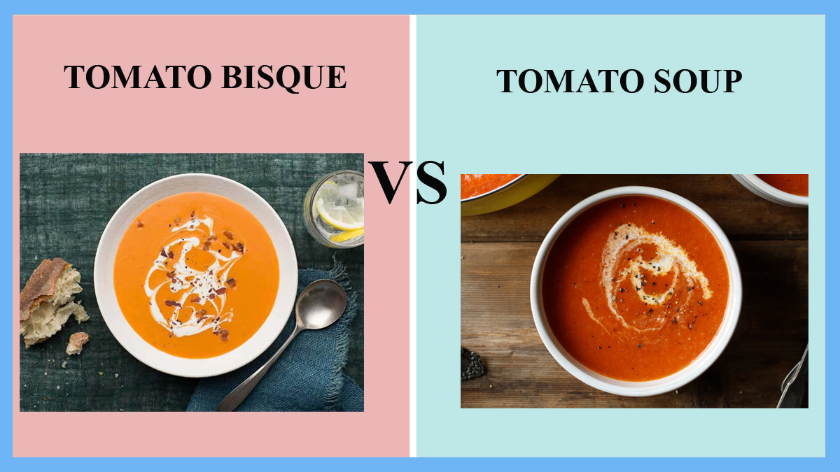 What's the difference between Campbell's tomato soup and Campbell's tomato bisque?