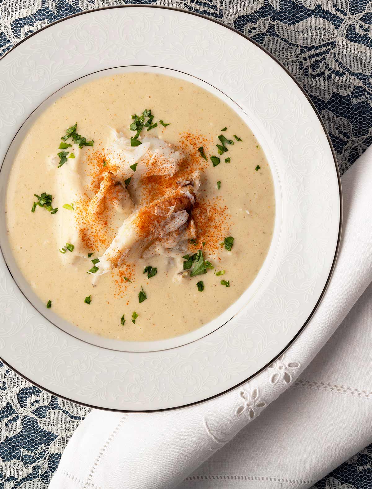 What's the difference between cream of crab and crab bisque?