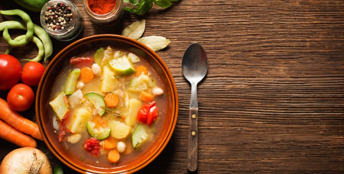 What's the healthiest soup to eat?