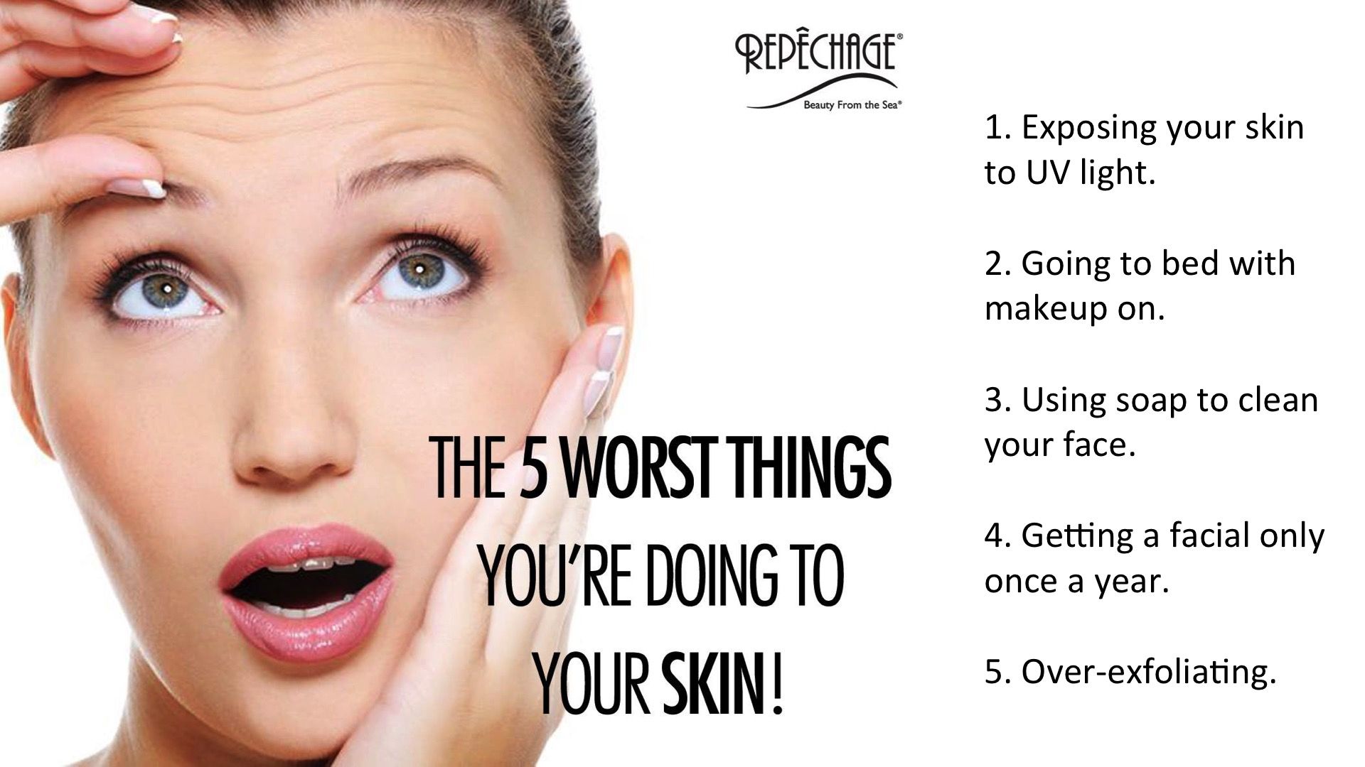 What's the worst thing for skin?