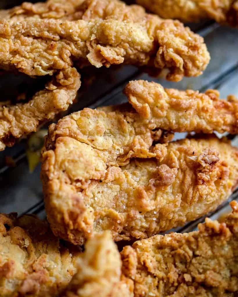 What's vegan fried chicken made of?