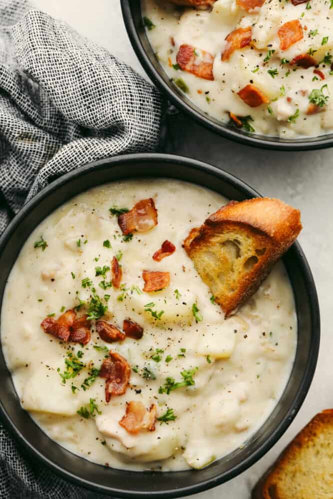 What's your favorite way to make thick chowder?