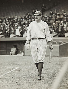 When and why did Babe Ruth first become famous?