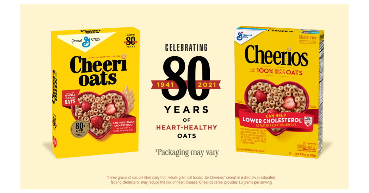 When did Cheerios change their name?