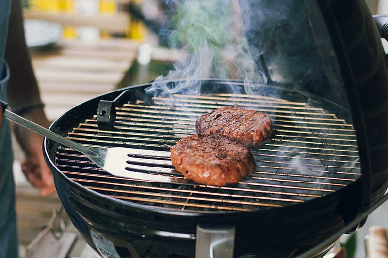 When grilling cooking time depends on two factors What are they?