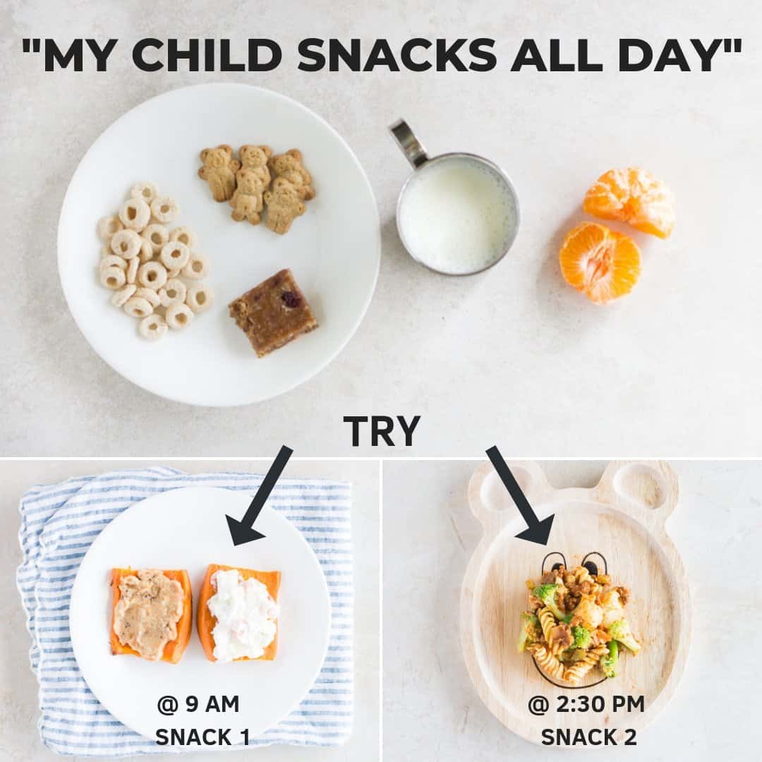 When should I give my baby snacks?