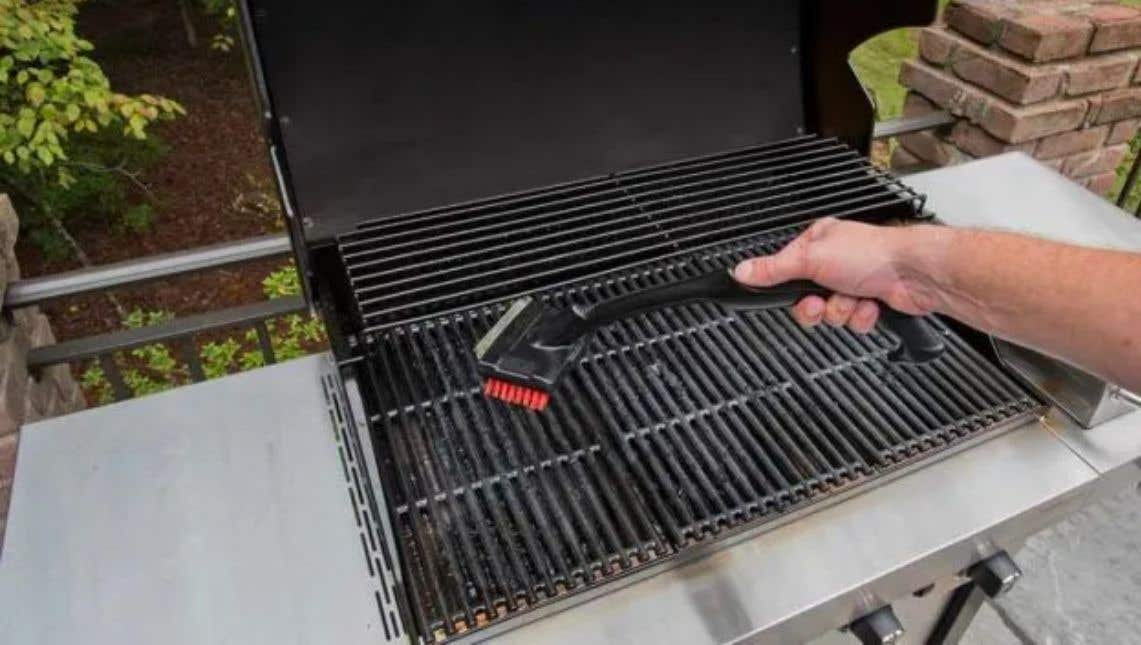 When should I grease my grill?