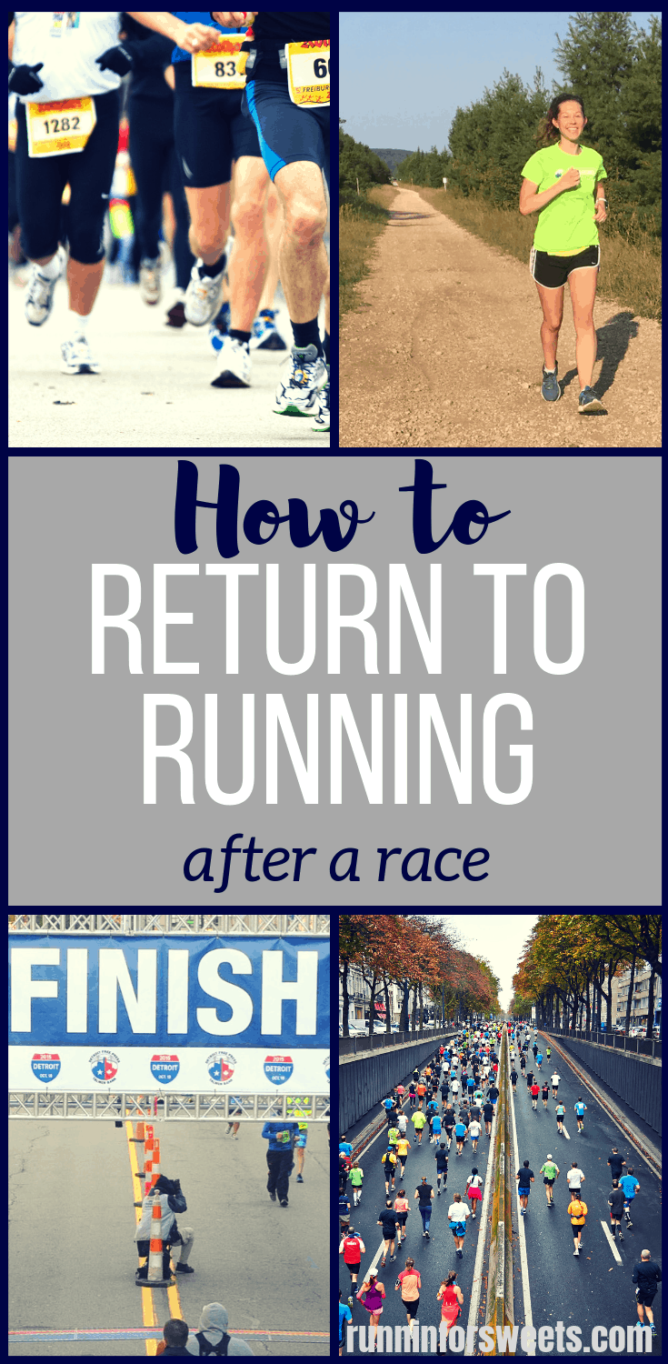 When should I run after a race?