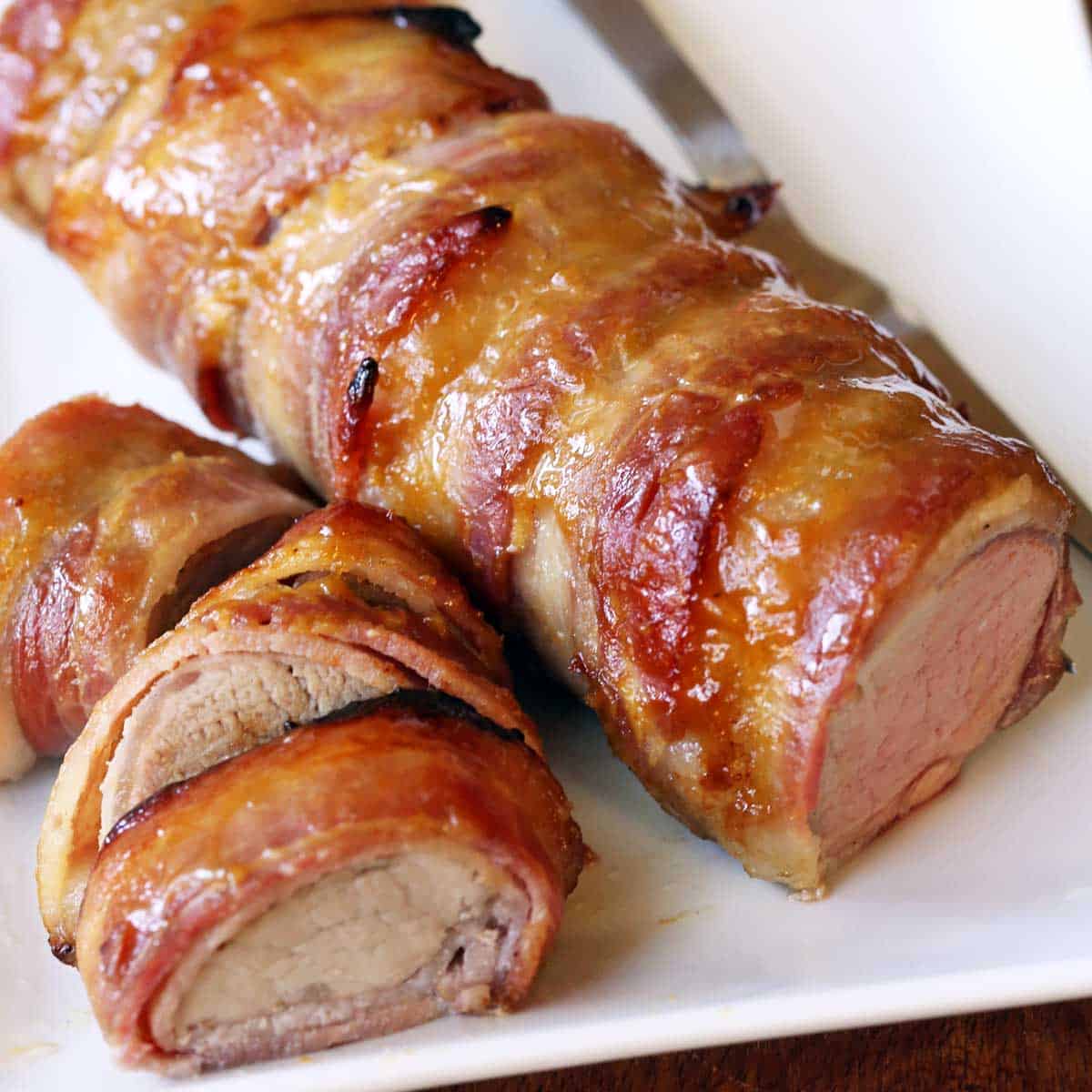 When should I wrap my pork tenderloin?