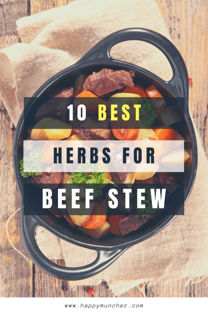 When should you add herbs to a stew?