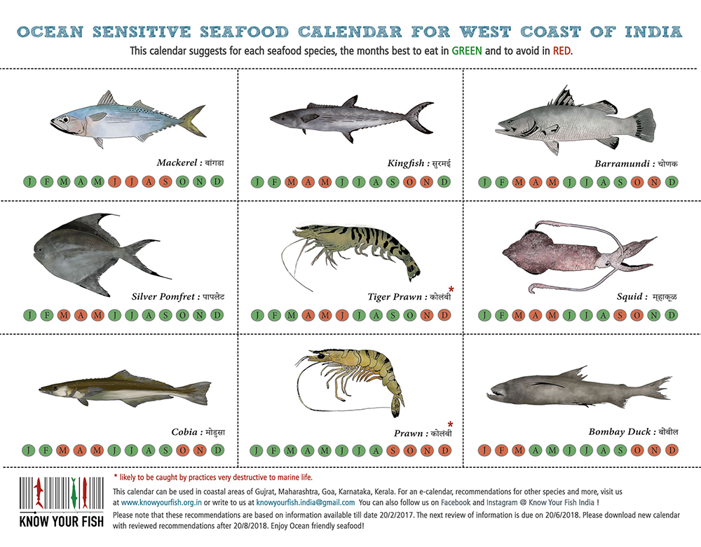 When should you not eat fish in India?