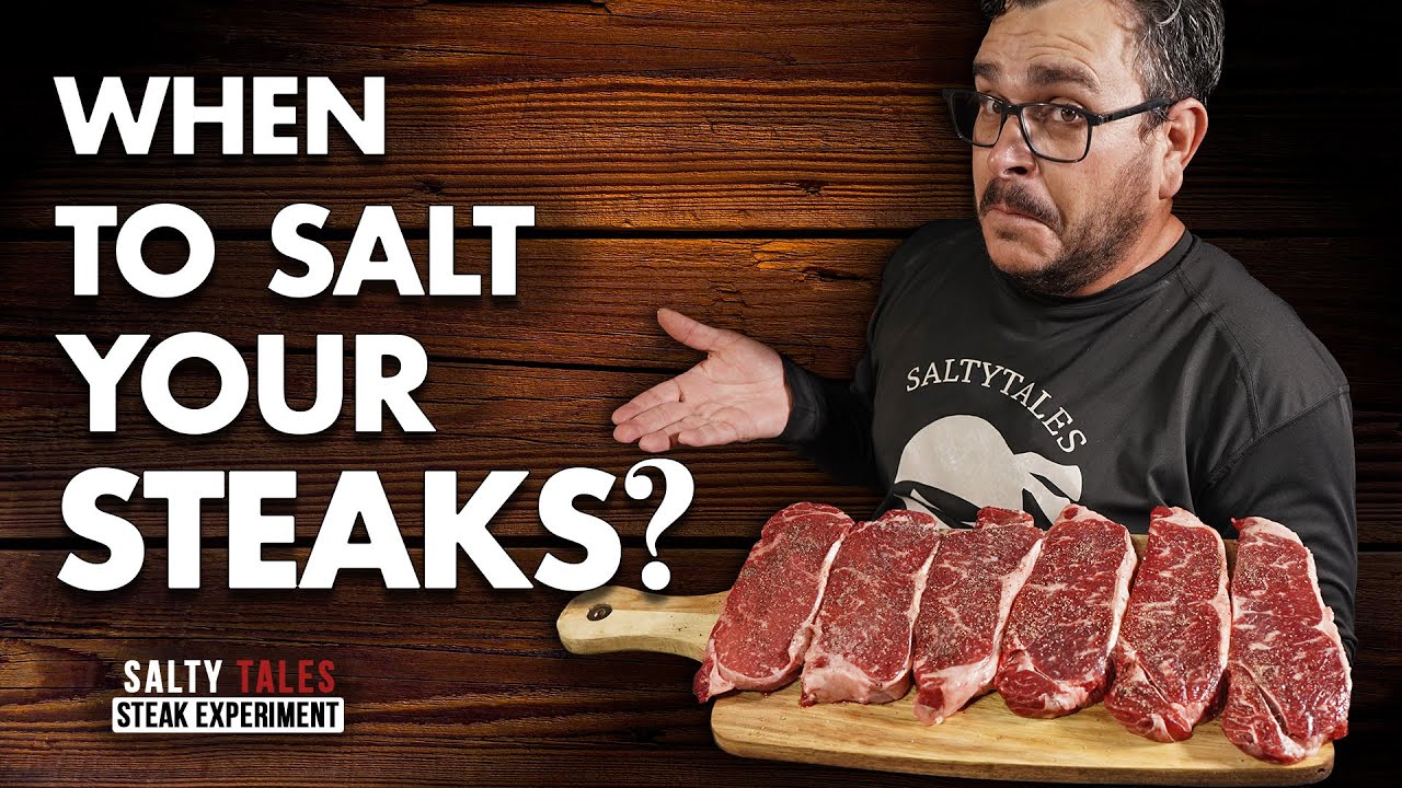 When should you salt meat from the butcher?