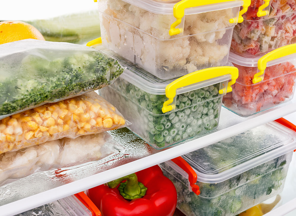 When should you throw away frozen food?