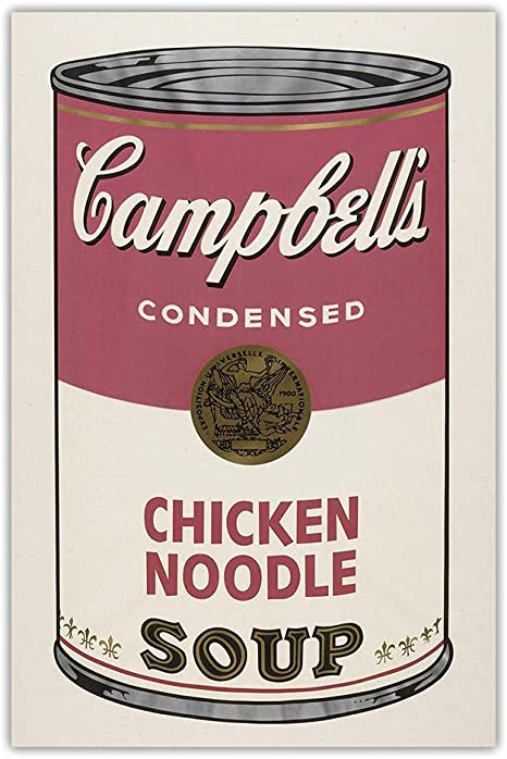 When was the Campbell Soup Can painted?