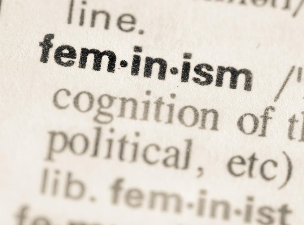 When was the word feminism added to the dictionary?