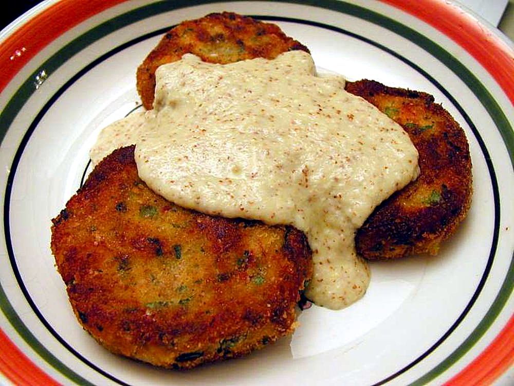 When were fish cakes invented?