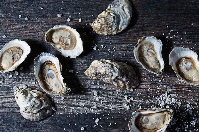 Where are oysters found in India?