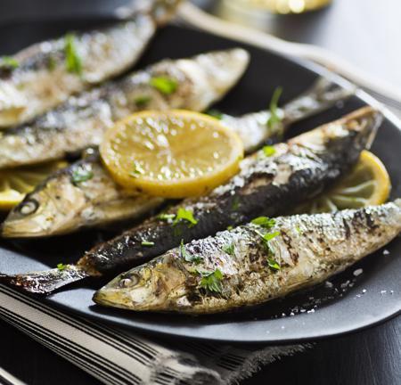 Where are the healthiest sardines caught?