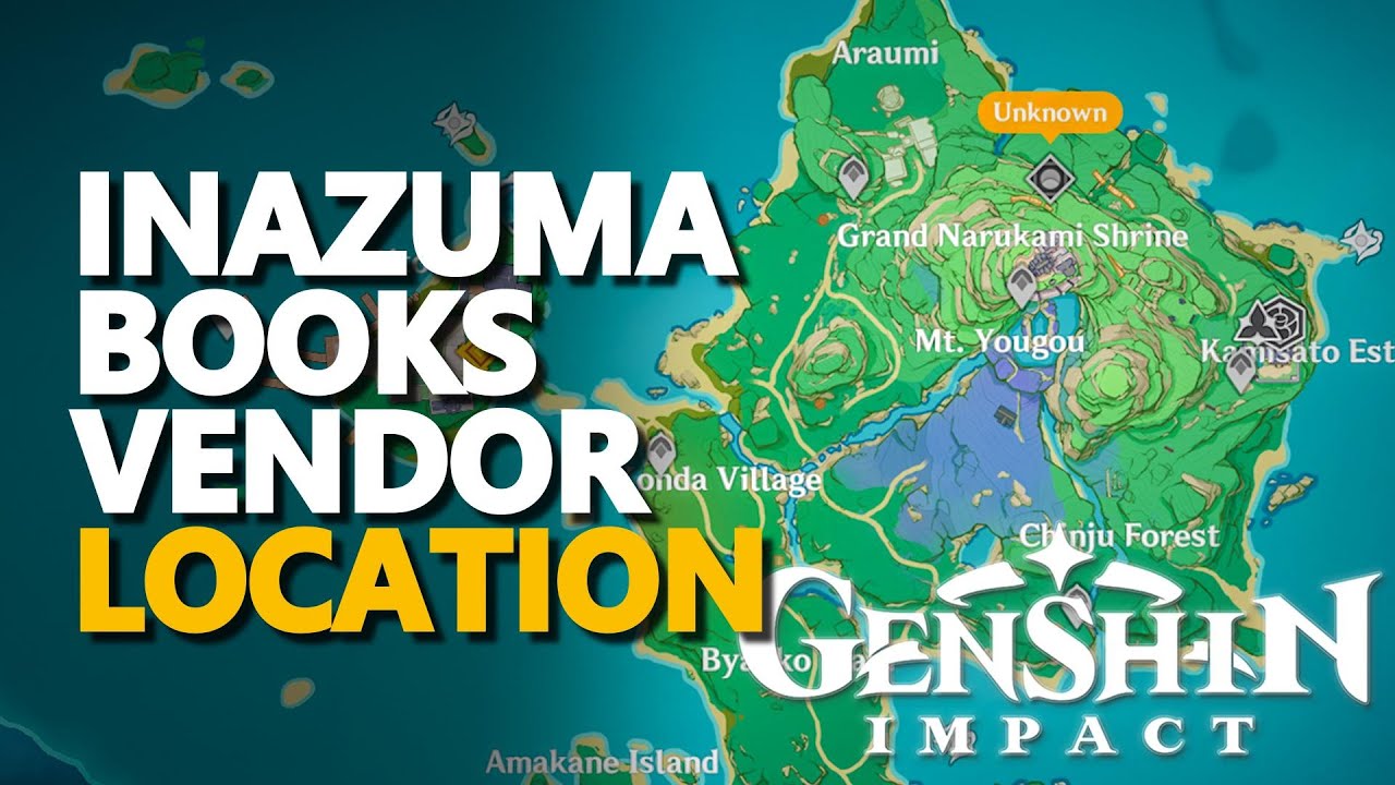 Where can I buy books in Inazuma?