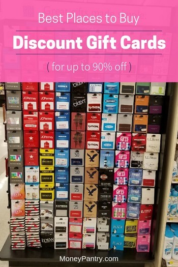 Where can I buy gift cards at half price?