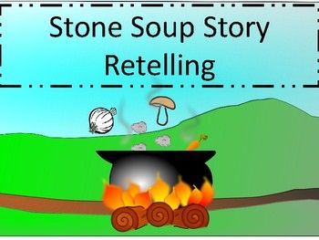 Where can I listen to the Stone Soup retelling?