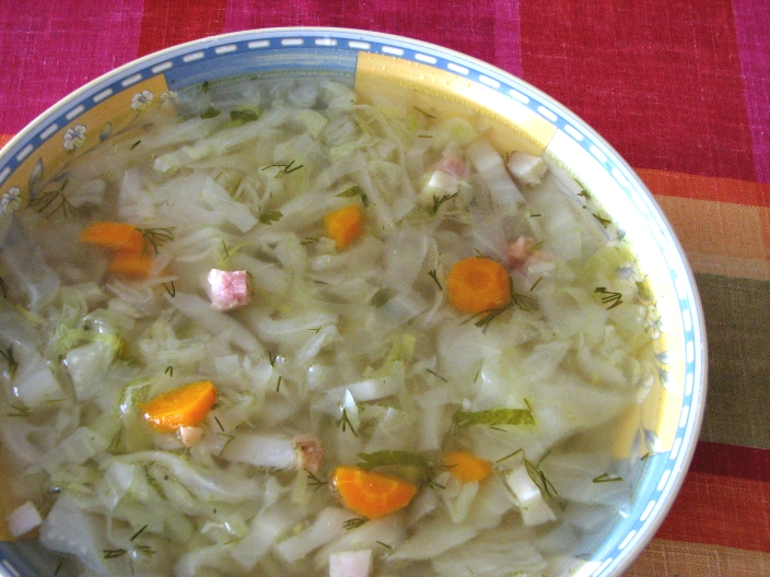 Where did cabbage soup originate?