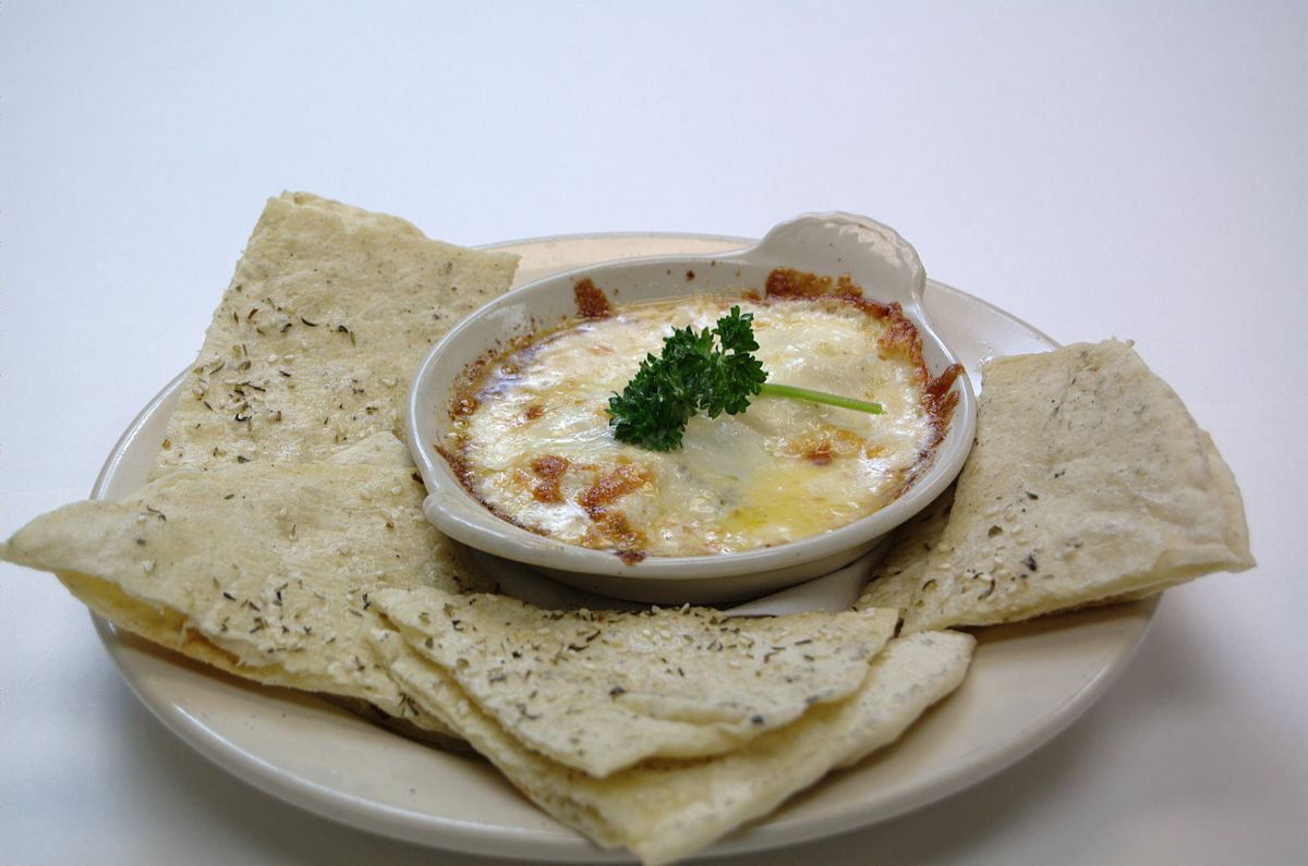 Where did crab dip originate?