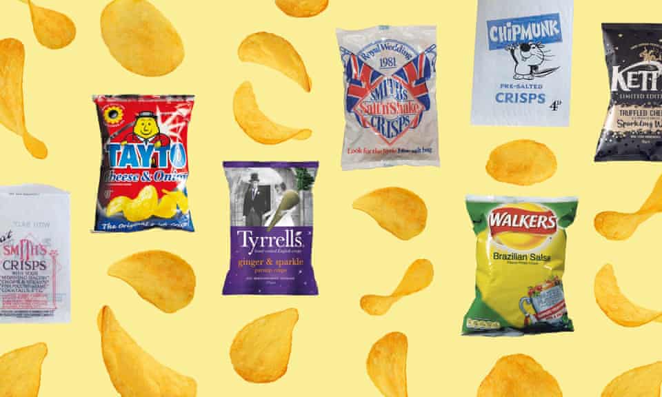 Where did salt and vinegar chips originate?