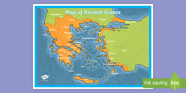 Where did the ancient Greeks live in Greece?