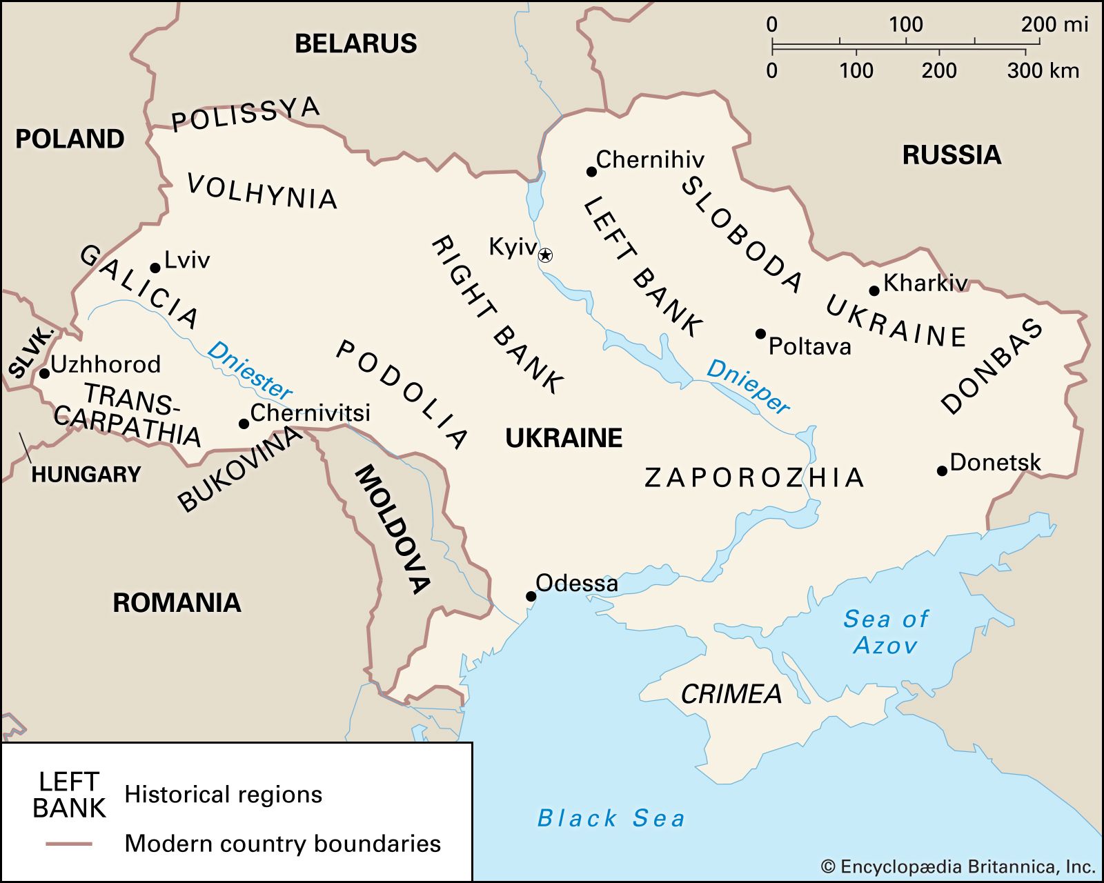 Where did Ukraine come from?