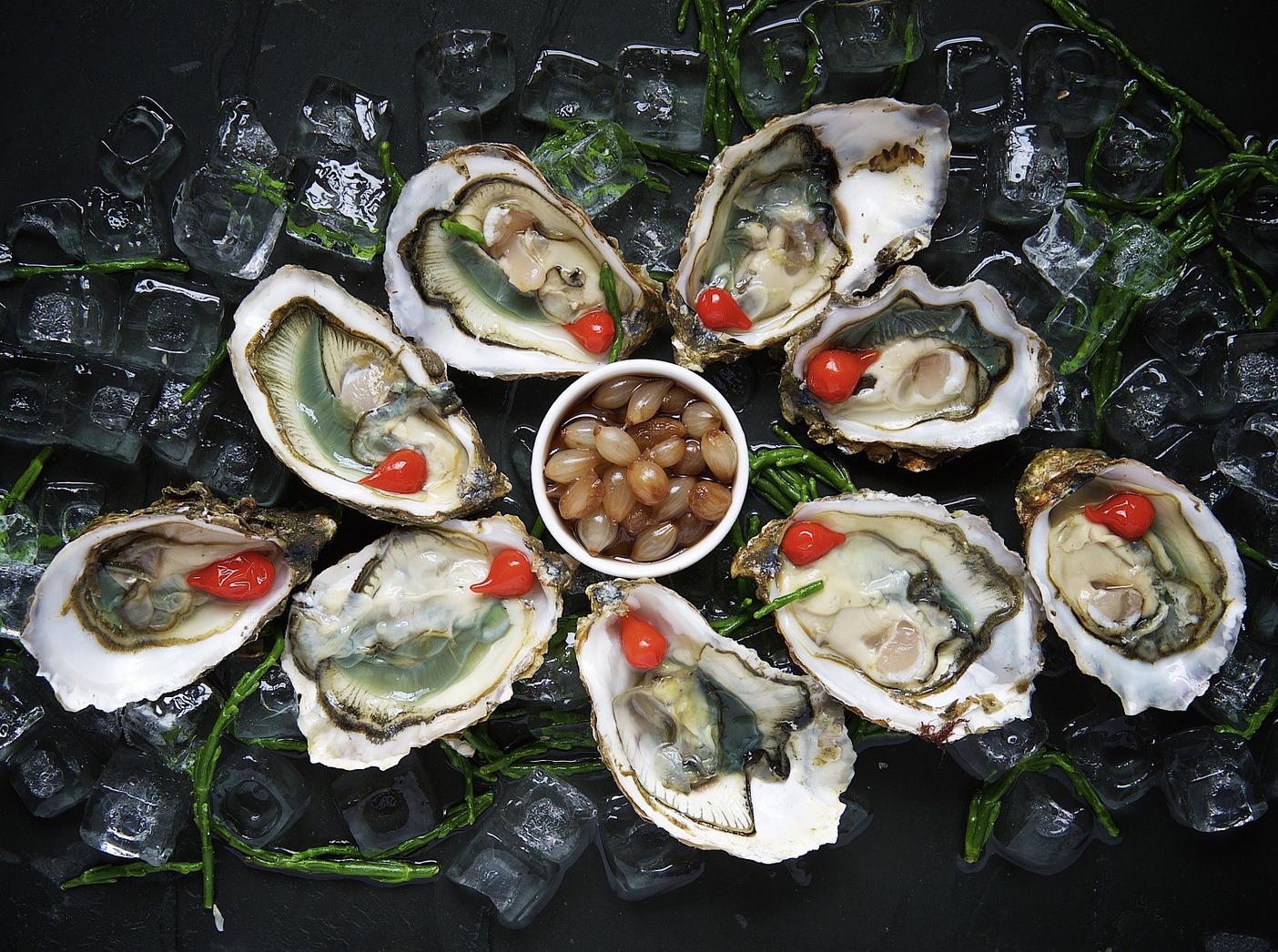 Where do most oysters come from?