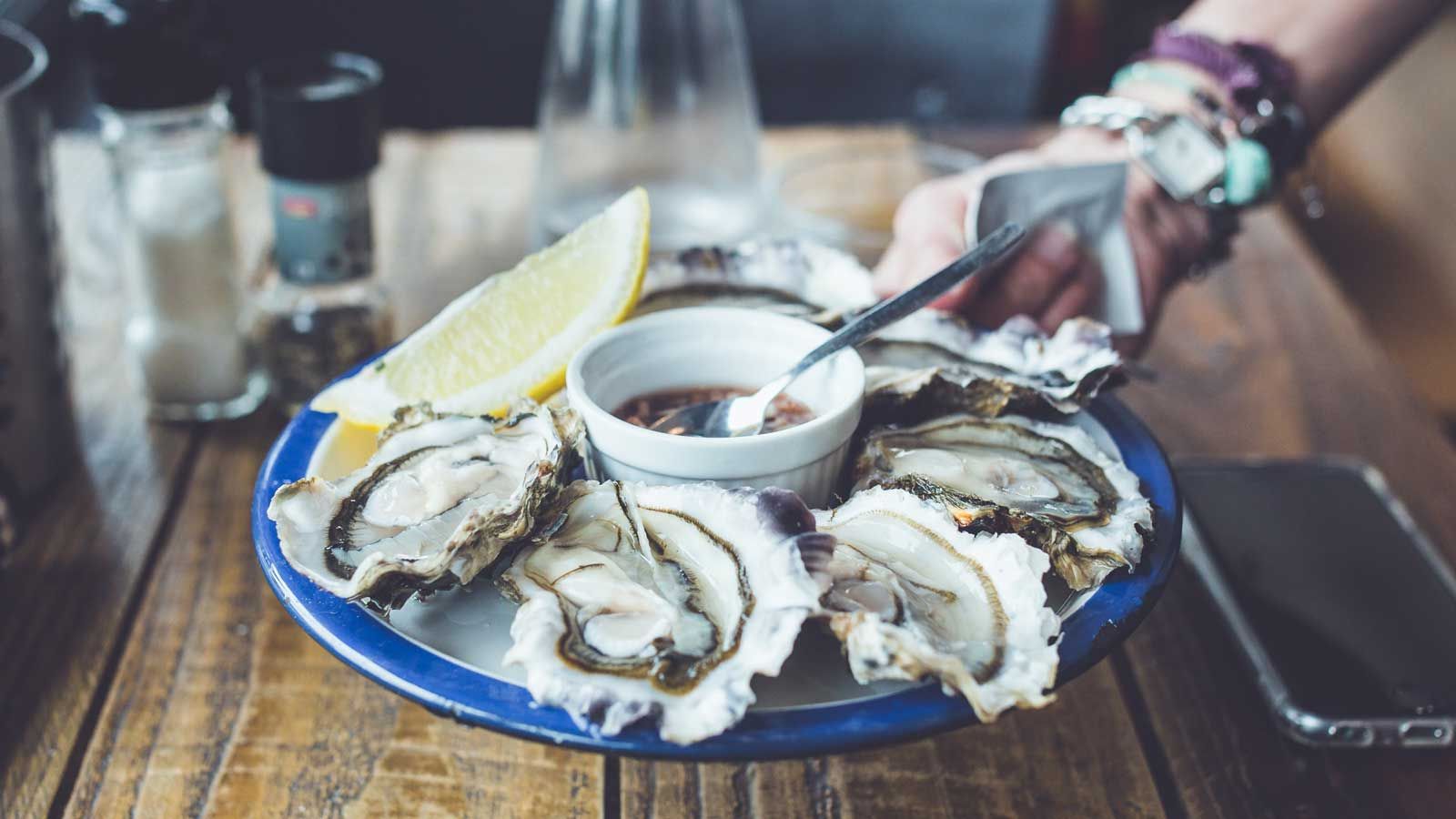 Where do the best oysters come from?