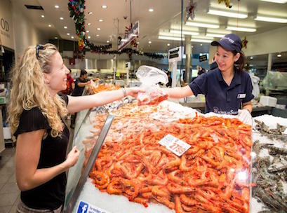 Where do Woolworths get their seafood?