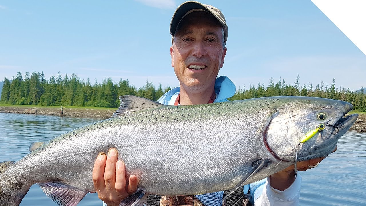 Where do you fish for salmon in Alaska?
