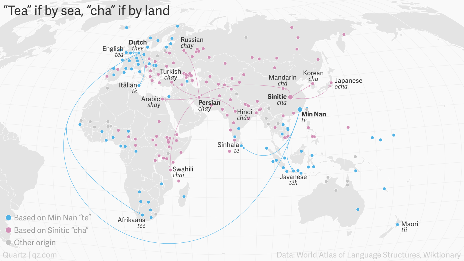 Where does chai word come from?