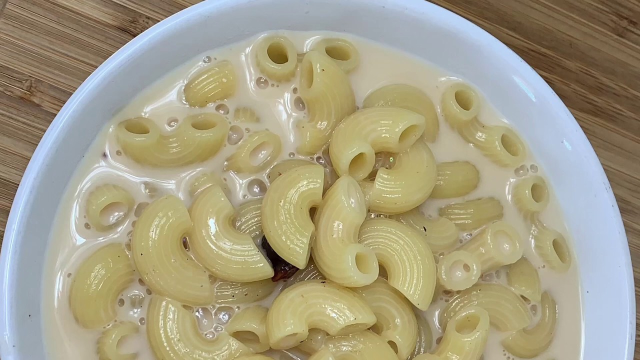 Where does macaroni and milk come from?